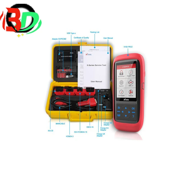 XTOOL X100 PRO2 Auto Key Programmer With EEPROM Adapter, 51% OFF