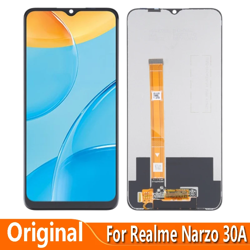 Original-6-5-For-Realme-Narzo-30A-RMX3171-LCD-Display-Touch-Screen ...