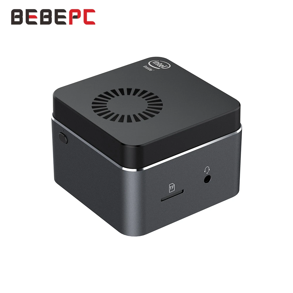 BEBEPC Portable Mini PC Intel Celeron N4100 Quad Cores 6GB LPDDR4 ...