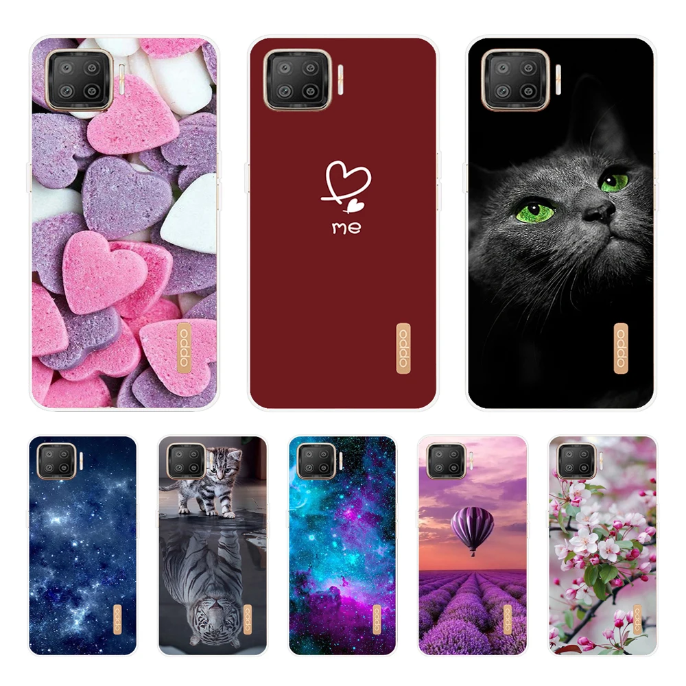 Popular-Case-For-OPPO-Reno-4-lite-Case-Soft-Silicone-Back-Cover-For ...