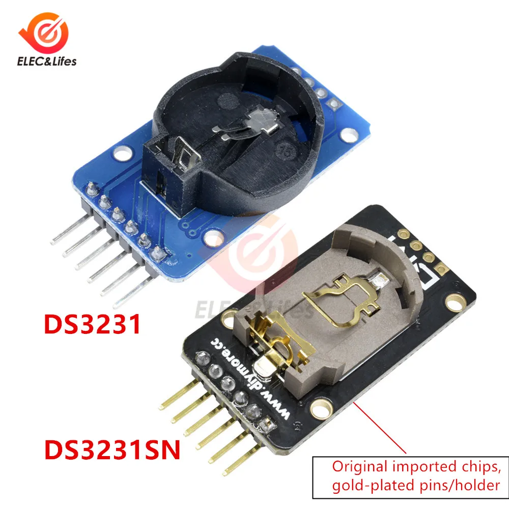 Ds3231sn Ds3231 At24c3 Iic I2c Precision Rtc Real Time Clock Memory Module Rtc Ds3231 Sn Memory ...