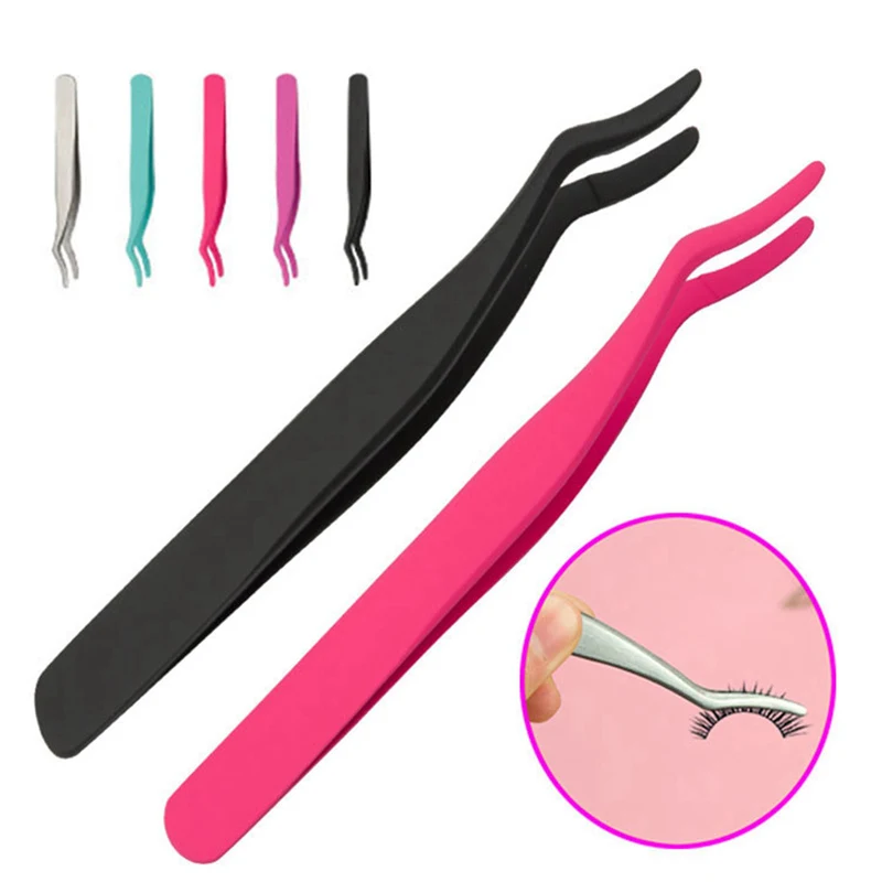 1pc ขนตาปลอมแหนบปลอม Eye Lash Eyelash Extension Curler Nipper เสริมคลิป ...