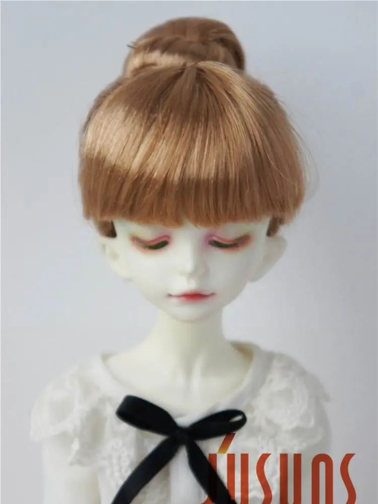 Jd049 Msd 1/4 Doll Wig Cute Up Style Synthetic Mohair Wigs 7-8inch Bjd ...