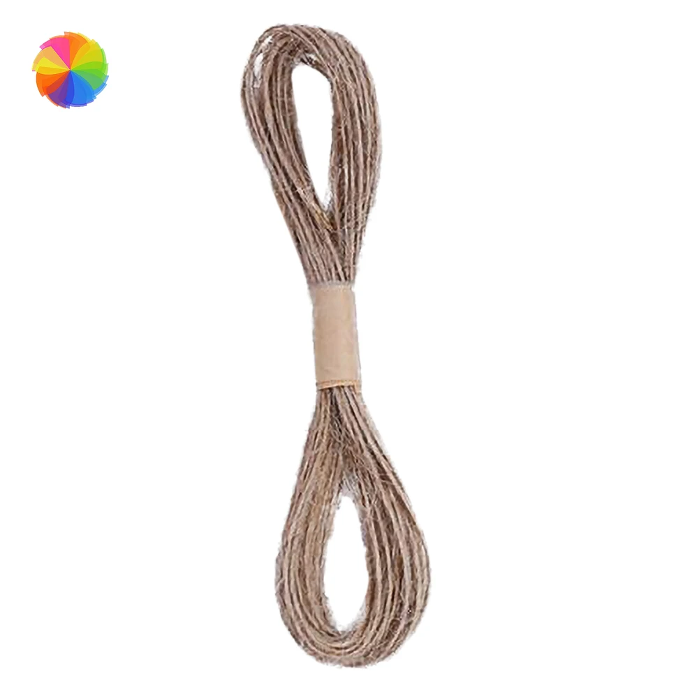 Cuerda de yute Vintage Natural, cordel de arpillera, artesanía, costura ...