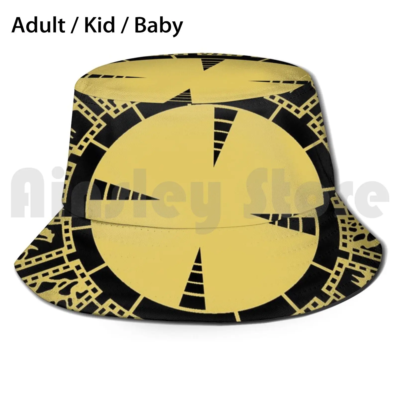 Lament Configuration Sun Hat Foldable Fisherman Hat Hellraiser Pinhead ...