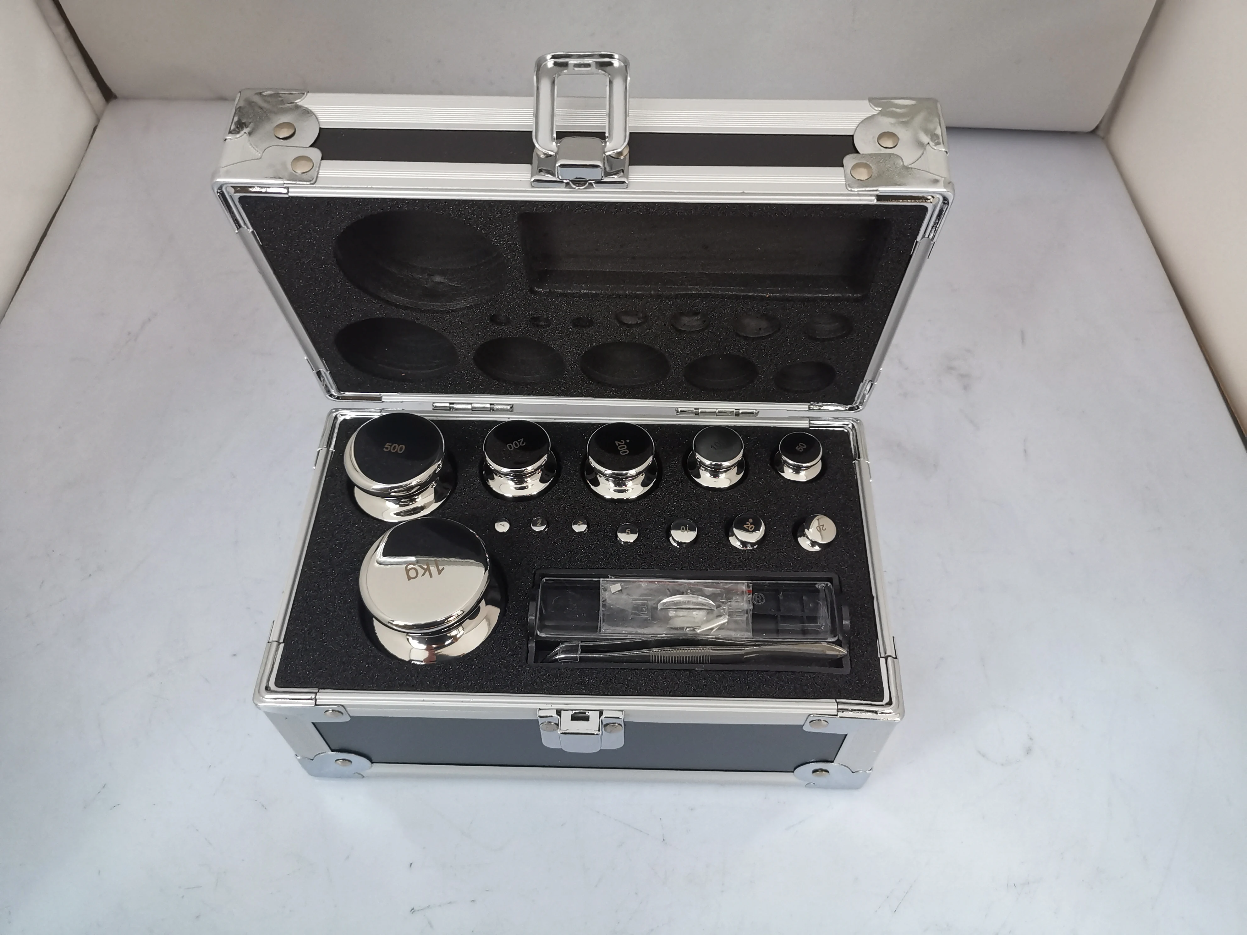 F2-Grade-25pcs-1mg-1kg-304-Stainless-Steel-Digital-Scale-Calibration ...