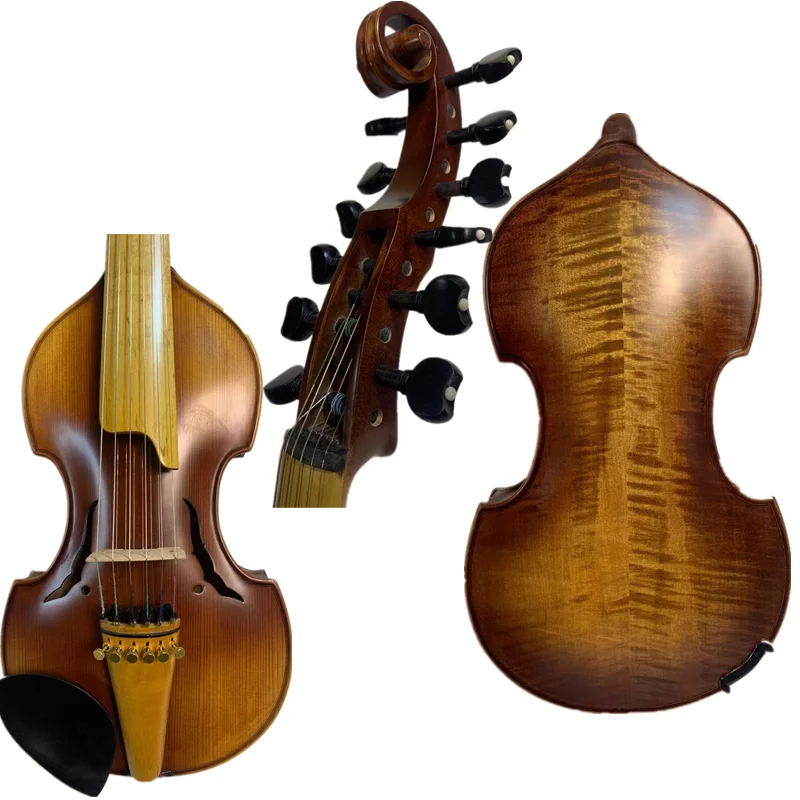 Baroque Style SONG Maestro 6x6 strings 4/4 violin,huge and powerful ...