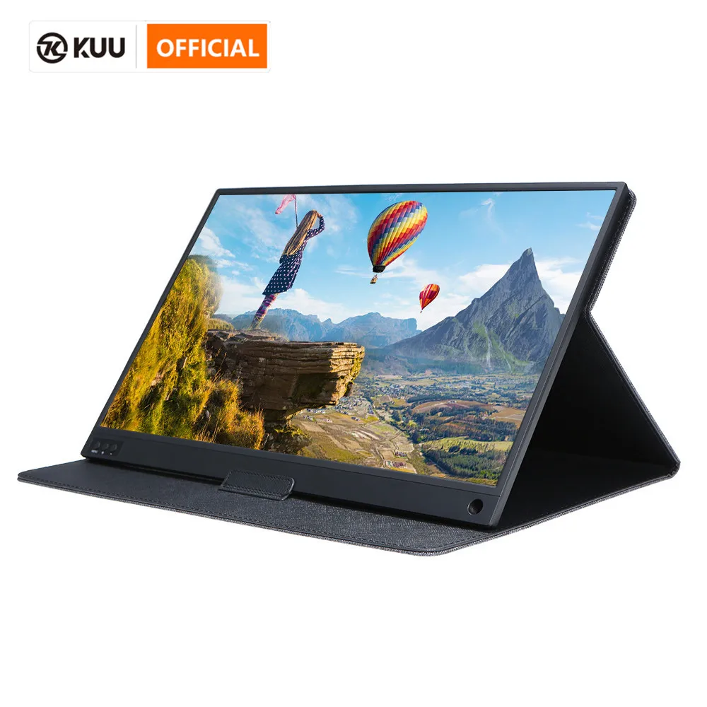 Monitor LCD de 15,6 pulgadas portátil WiFi ultrafino 1080P IPS HD USB ...