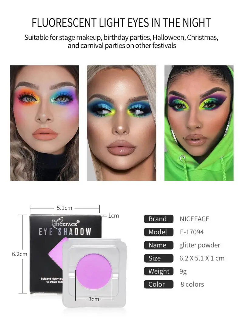 8 Color Natural Eye Shado Lasting Pearlescent Eye Shadow Waterproof ...
