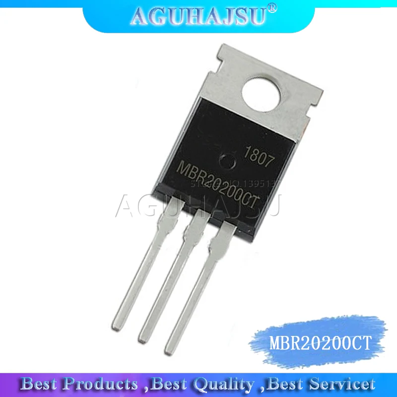 10PCS MBR20200CT TO220 MBR20200 TO 220 20200CT|shipping free| - AliExpress