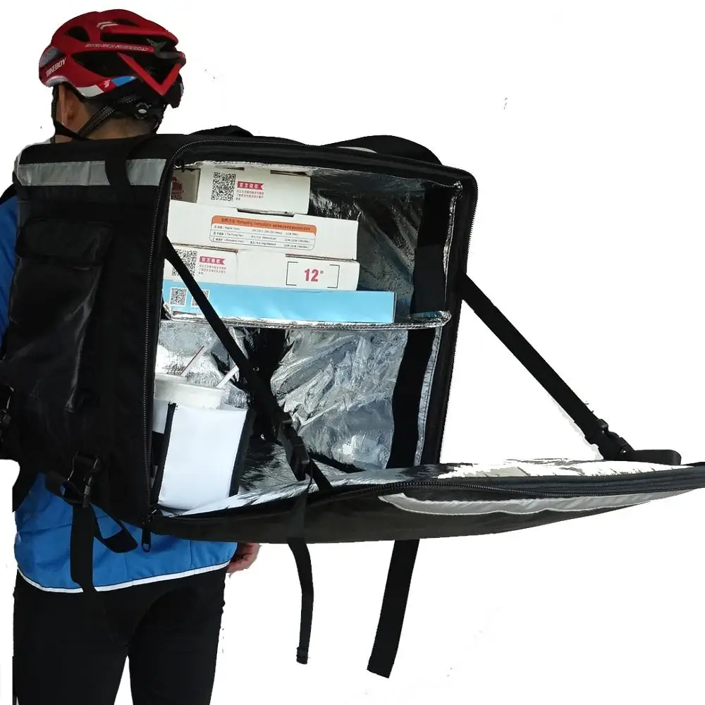 PK 140Z: Huge Heat Insulation Food Delivery Backpack, Pizza Delivery ...