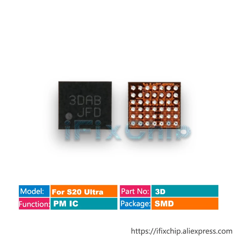 10Pcs-Lot-3D-3DAB-IC-For-samsung-S20-Ultra-Charging-charger-Power ...