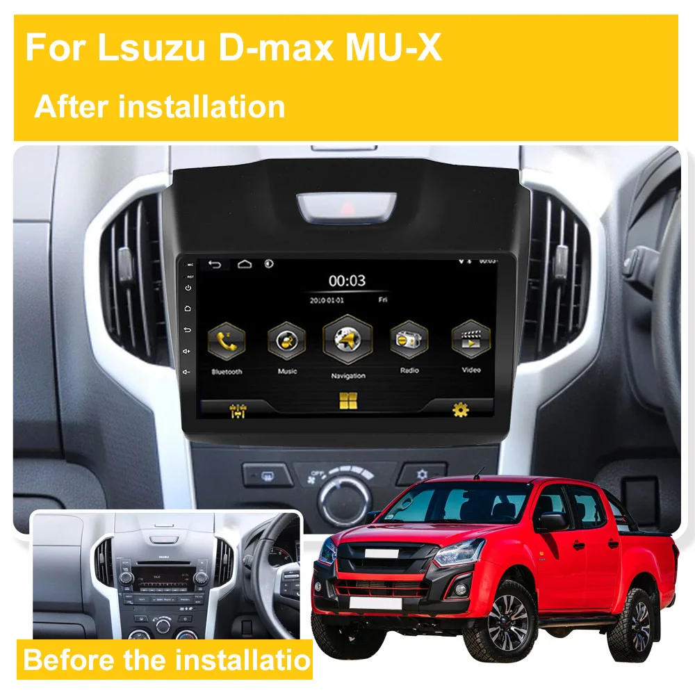 Car Radios - 2Din Android For Isuzu D-MAX Chevrolet S10 2015-18 Car ...