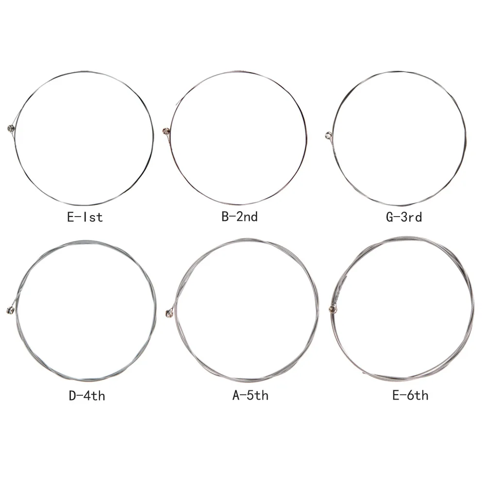 Kit outils-pièces,cordes de guitare électrique en acier au carbone ...