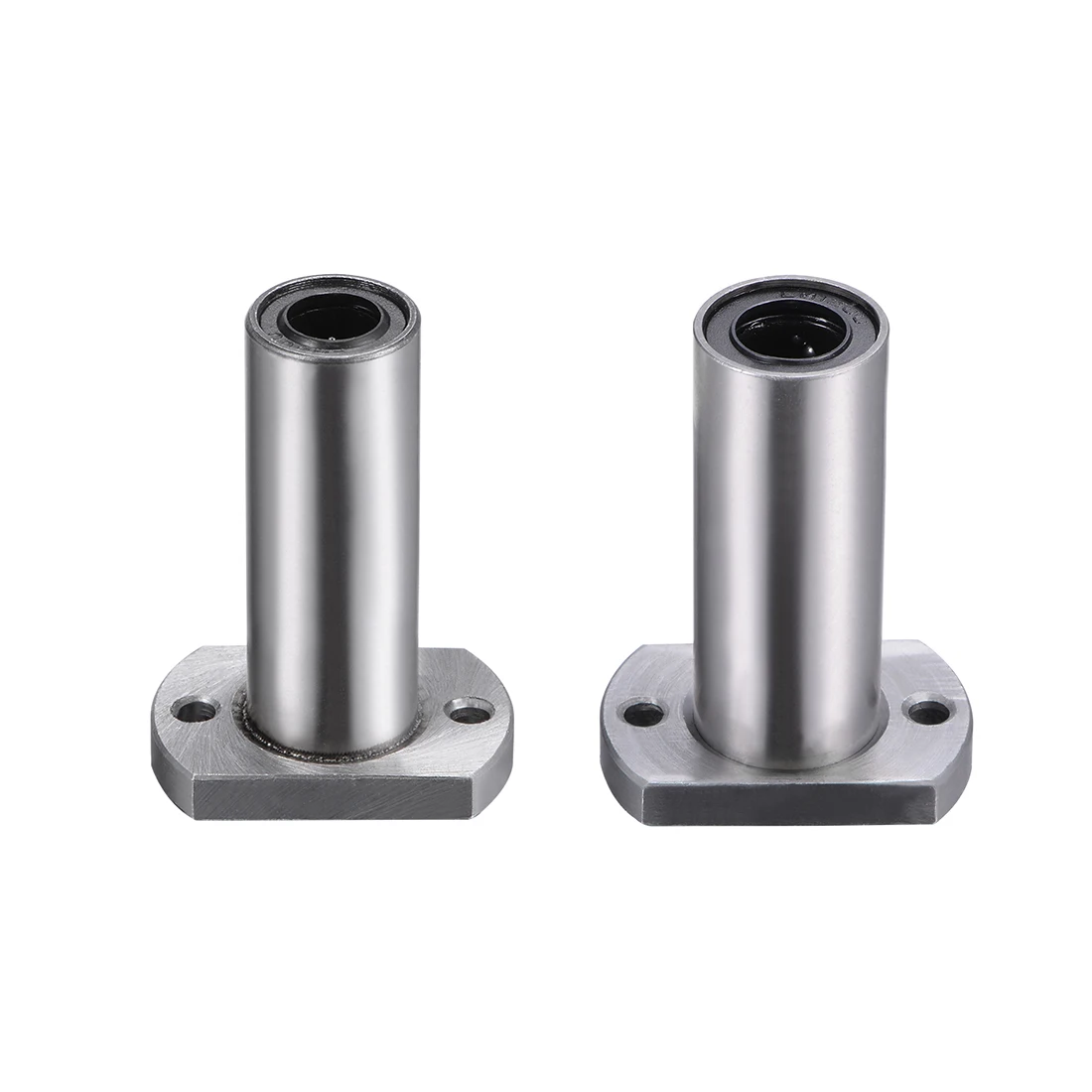 uxcell 1/2pcs 12mm 8mm Linear Ball Bearings Two Side Cut Flange Linear ...