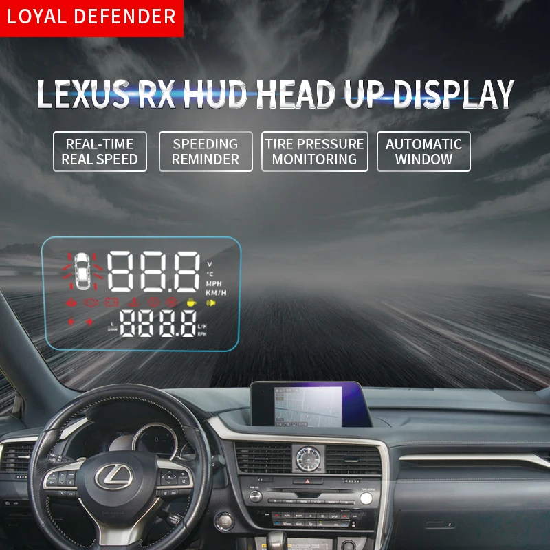 Car-HUD-Head-up-Display-For-Lexus-RX-350-450h-2017-2021-Windshield ...