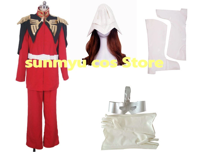 Mobile Suit Gundam Char Aznable Uniform Cosplay Costume,custom Size ...