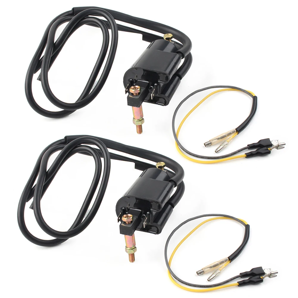 2Sets Motorbike Ignition Coils with Wire For Honda CB550SC CB650 ...
