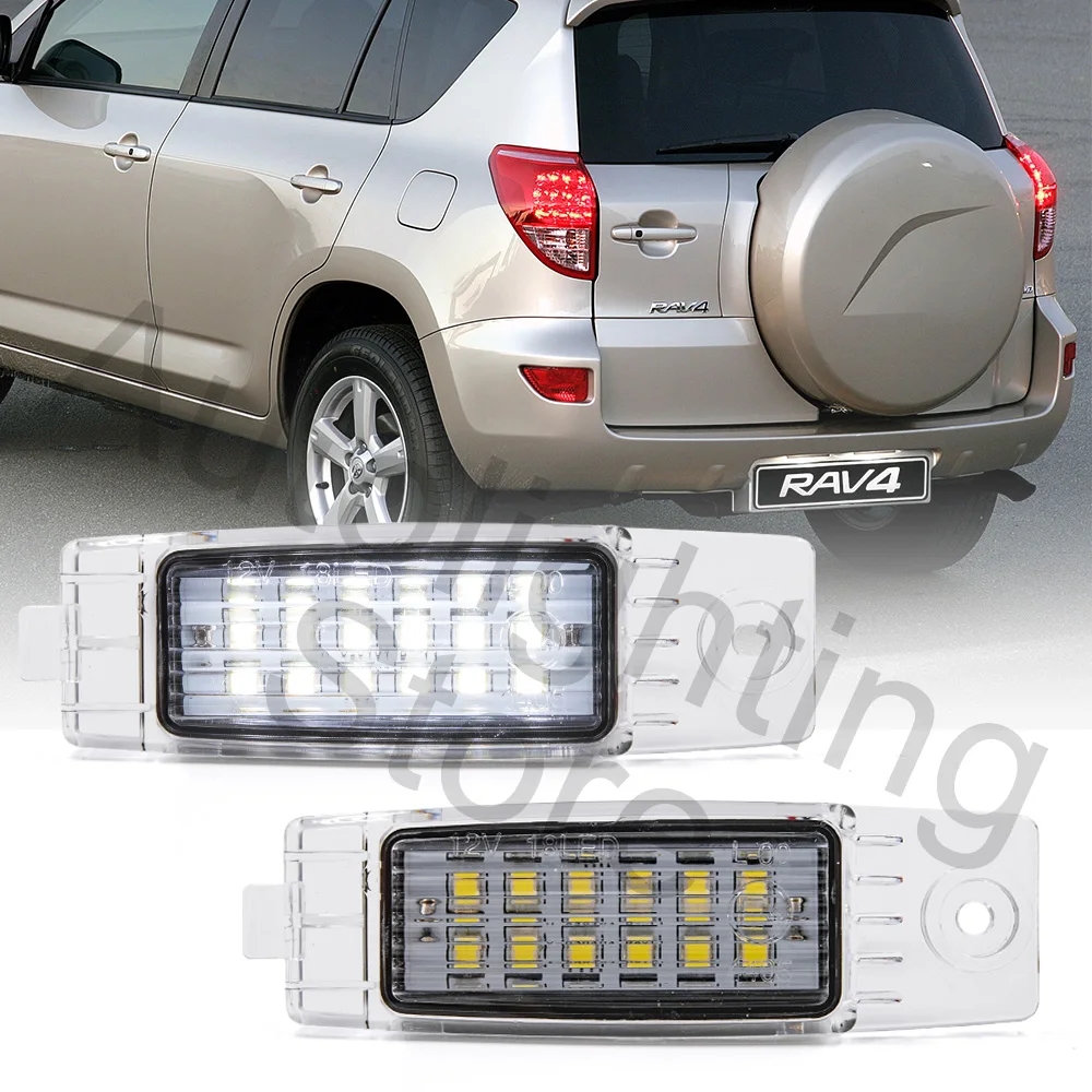 2Pcs-LED-Number-License-Plate-Light-Lamp-for-TOYOTA-Hiace-S-B-V ...