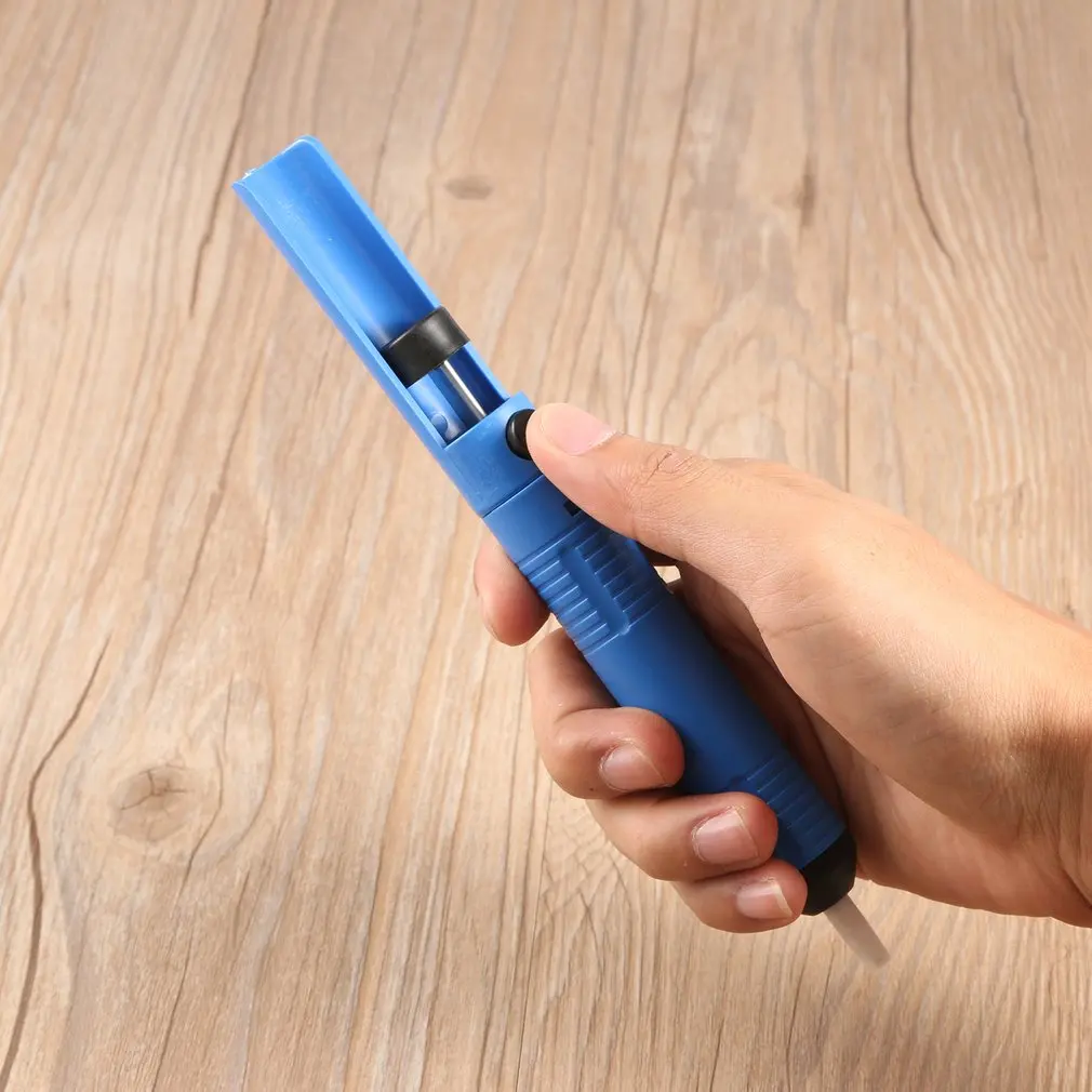 Blue Antistatic Solder Sucker Desoldering Pump Tool Removal Vacuum ...