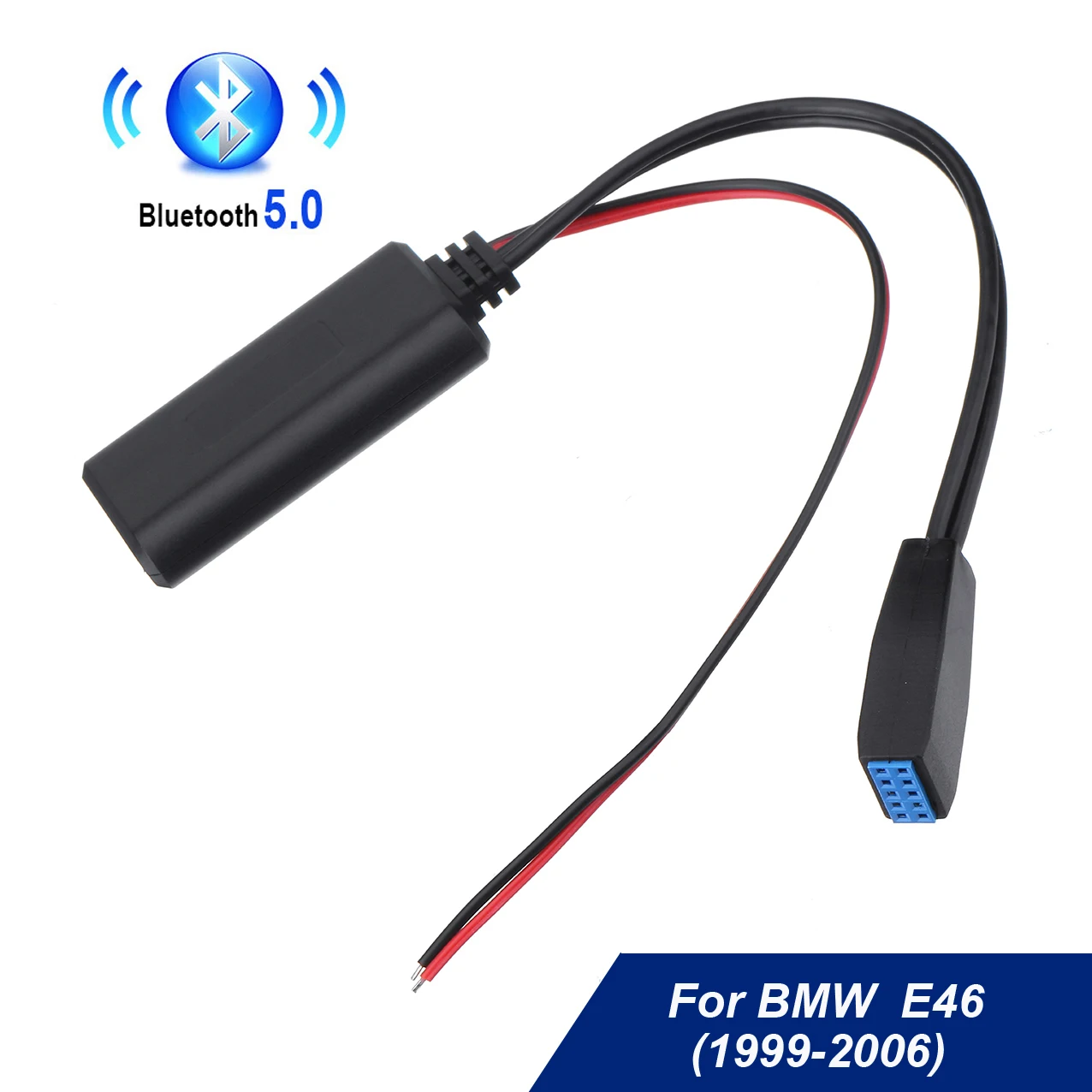 Car-Bluetooth-Receiver-Module-AUX-in-Audio-Music-Adapter-10Pin-Port ...