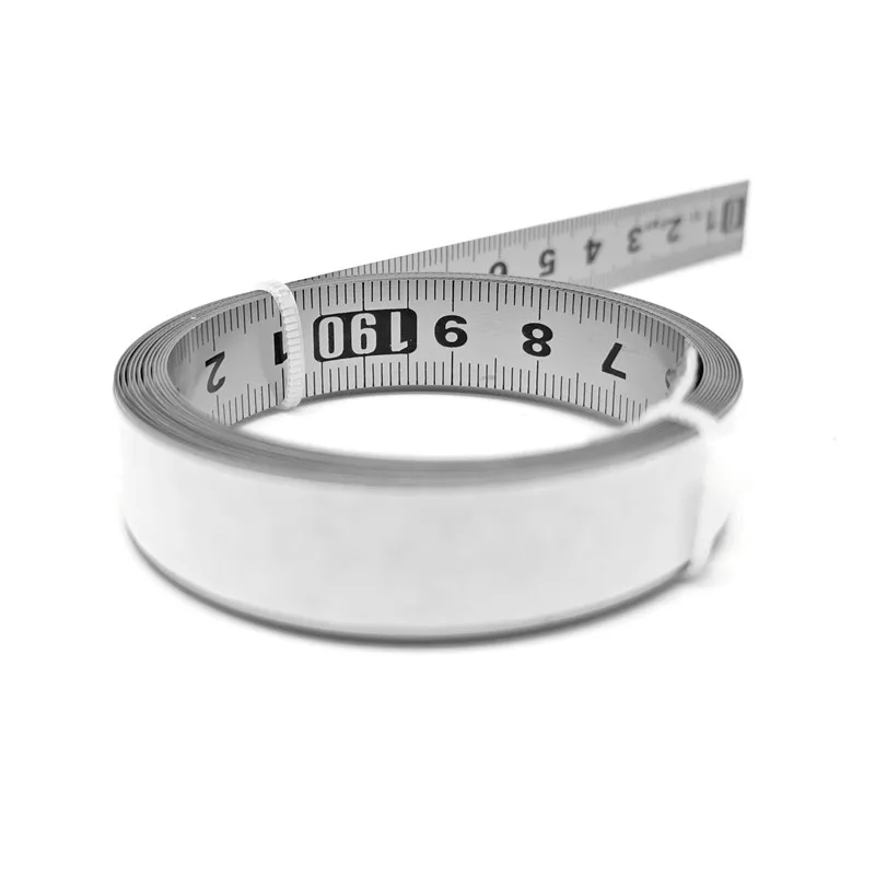 3M-RTL - Ruban à mesurer auto adhésif en acier inoxydable, règle à ...