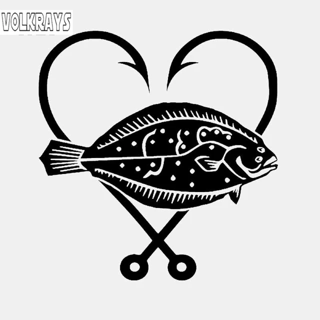 Flounder Decal