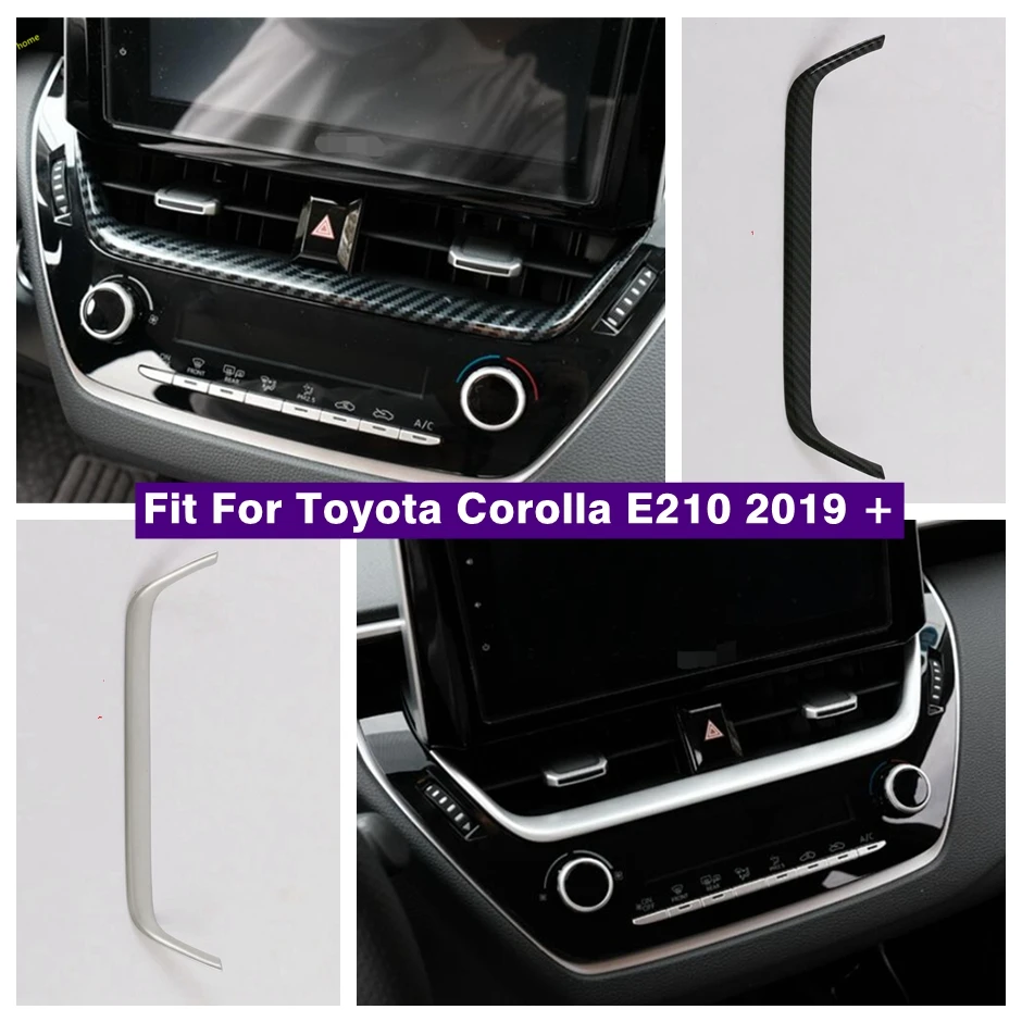 Car Navigation Strip Cover Trim Frame Sticker for Toyota Corolla E210 ...