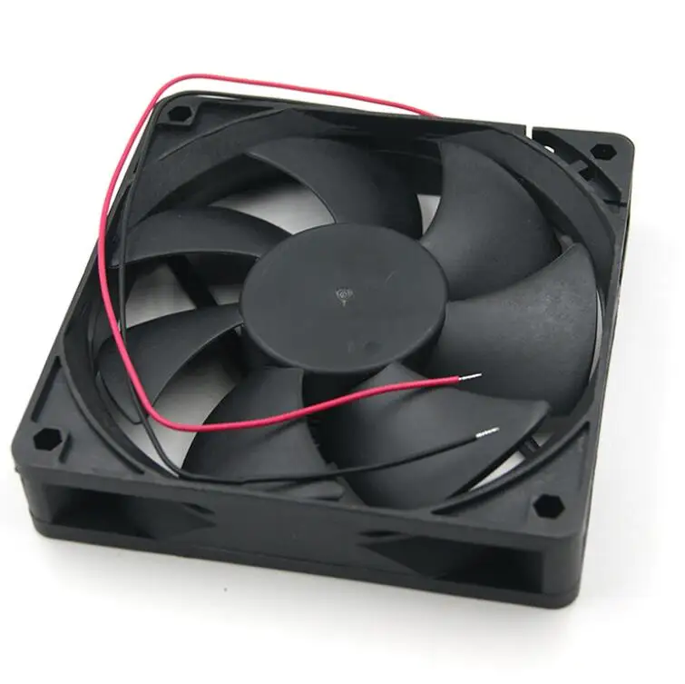 12CM 12025 AG12024XB257100 24V 0.46a two-wire industrial fan cooling ...