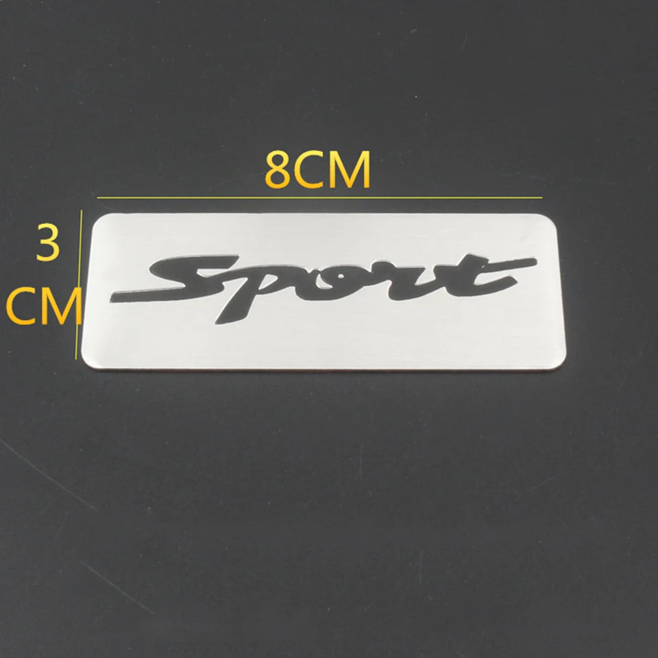 3D New Chrome Car Badge Metal Emblem Sticker Fo Auto MW-19 - buy at the ...
