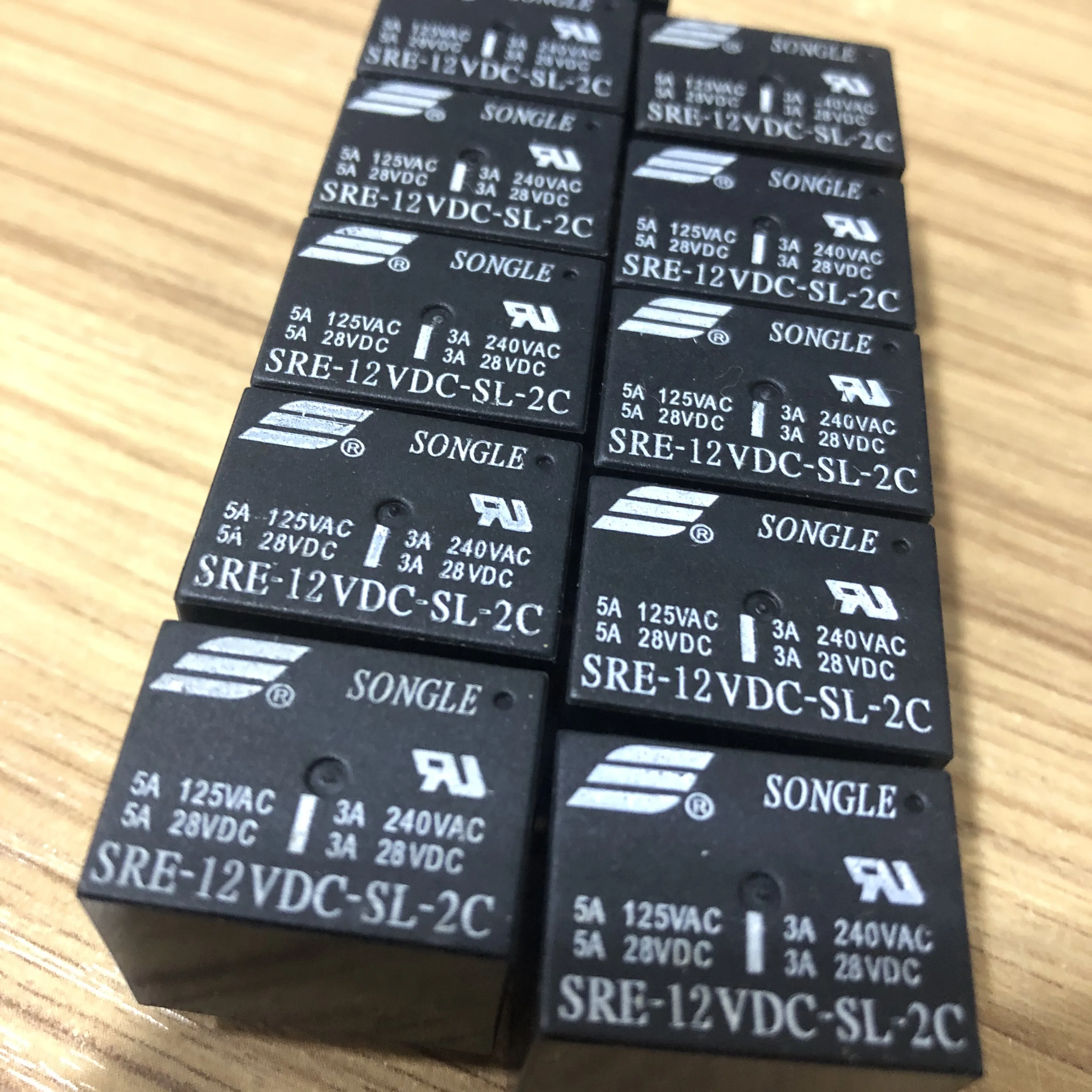 SONGLE-100-Original-New-Relay-SRE-12VDC-SL-2C-12V-8PIN-PCB-Type-12V-DC ...