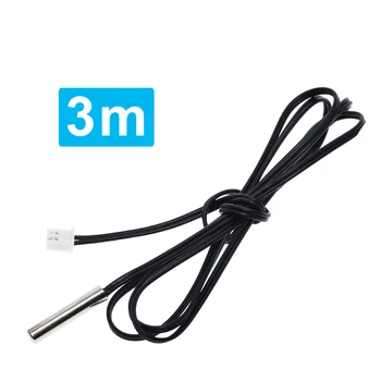 300CM NTC Thermistor Temperature Sensor Waterproof Probe Wire 10K 1% ...