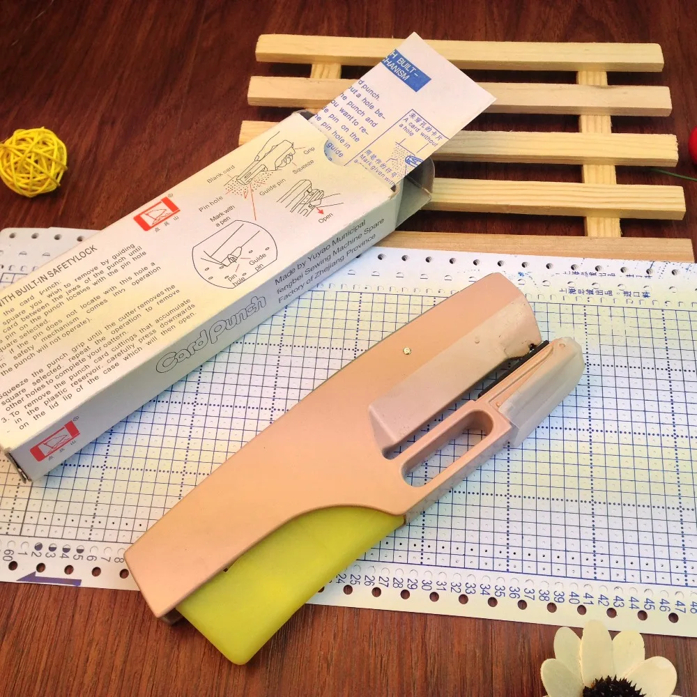 Card punch device for punch cards BROTHER/ SILVER REED machines ...