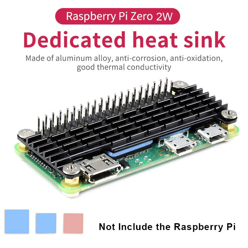 Raspberry-Pi-Null-2-W-Aluminium-K-hlk-rper-Passive-K-hlung-K-hler ...