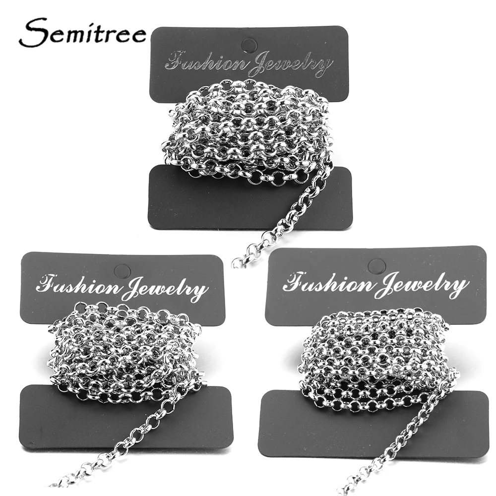 Semitree-2-Meters-Stainless-Steel-BL-Chains-O-Bulk-Link-Chain-DIY ...