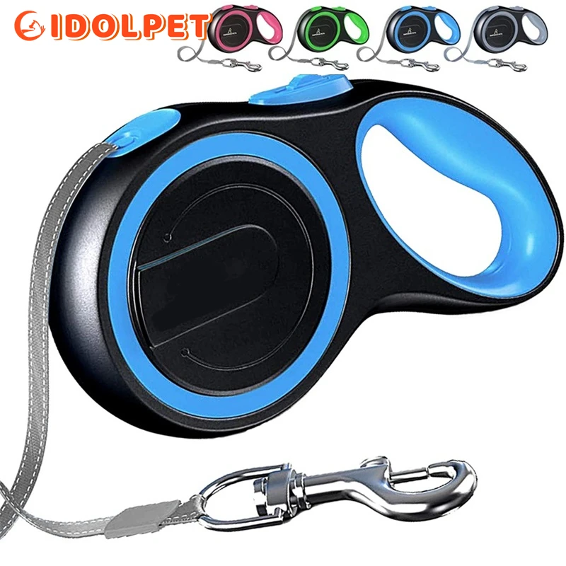 Trela retrátil do cão, trela de passeio do cão para cães pequenos a ...