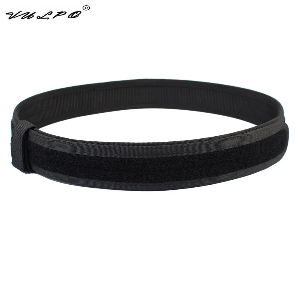 VULPO 1.5 Inch Tactical Inner Belt Mens Belts Adjustable Nylon Sports ...