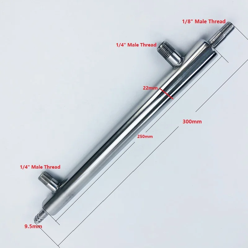 300mm Cooler Distiller Moonshine Condenser For Homebrew Vodka Whisky ...