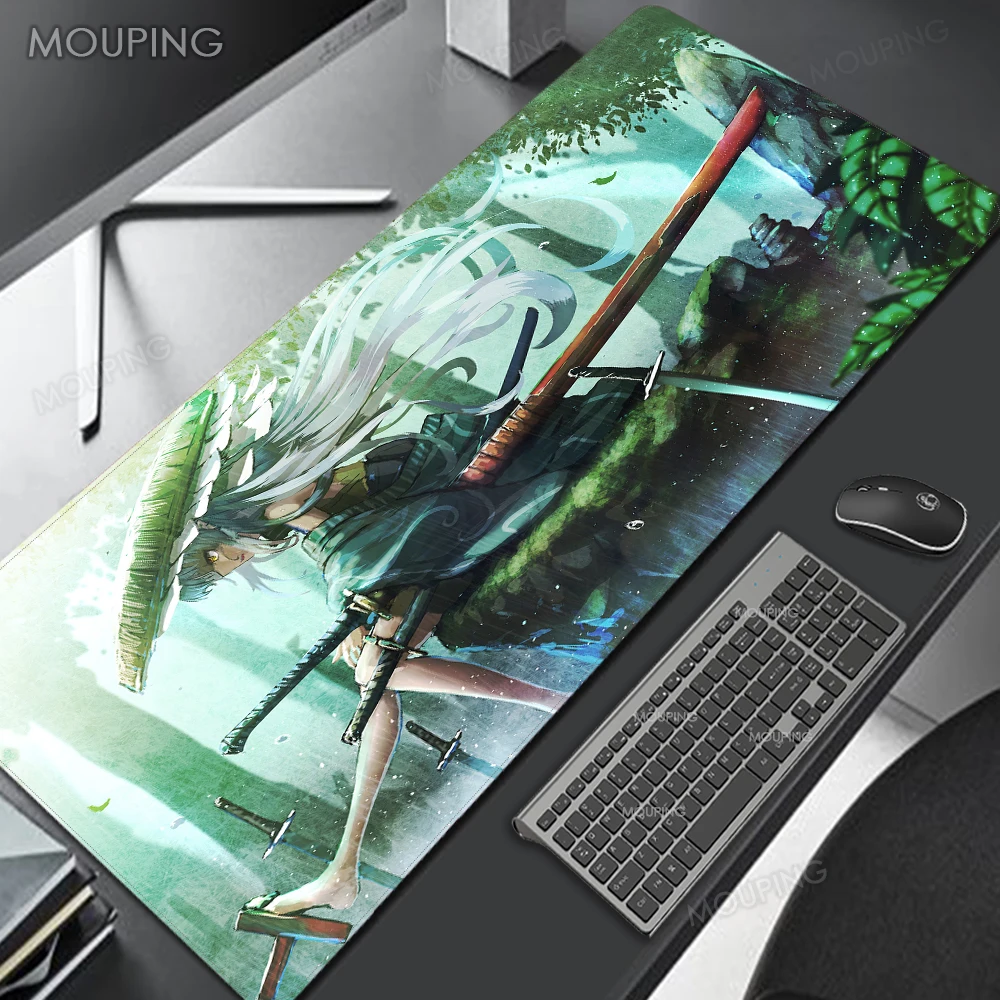 Japanese Samurai Mausepad Xl Mouse Mat Carpet Computer Katana Desktop ...