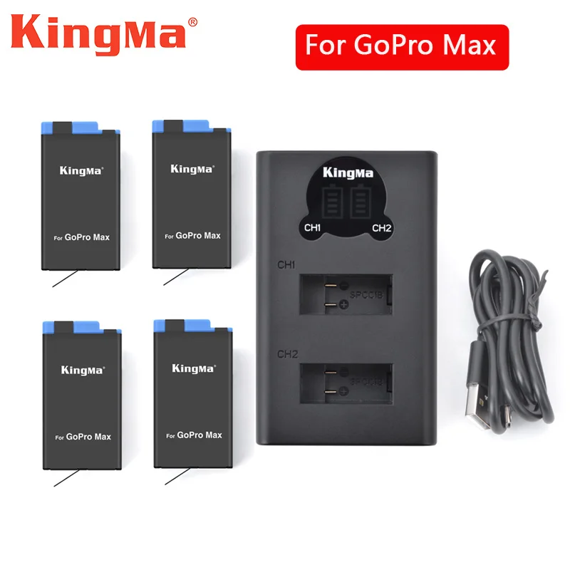 Gopro Max Battery Charger | Gopro Max Accessories | Gopro 8 Batteries ...