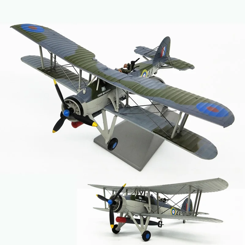 rare Special Offer 1:72 World War II Britain Model of biplane Sunk ...