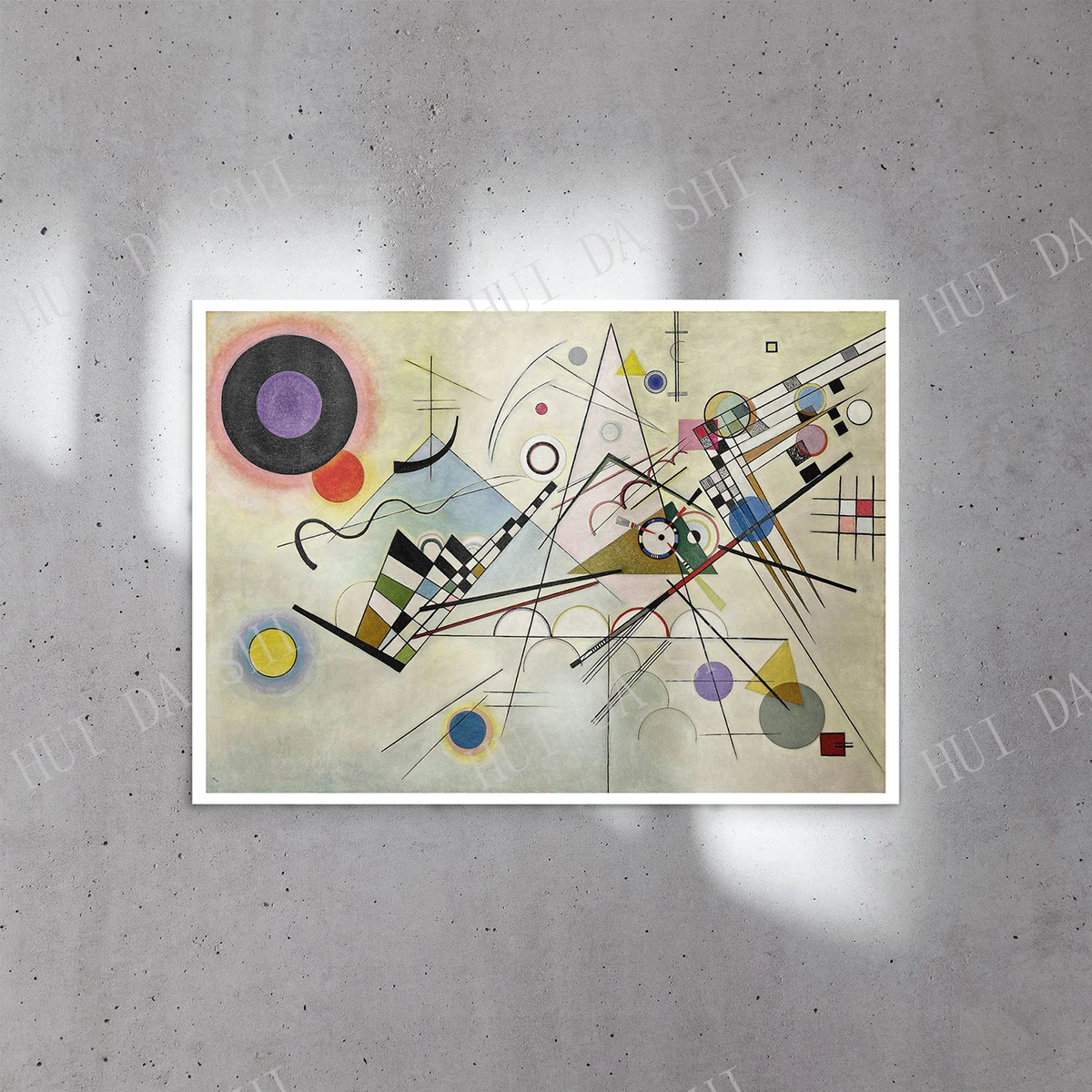 Wall Décor Abstract Art Kandinsky Composition IX Best Painting Wassily ...