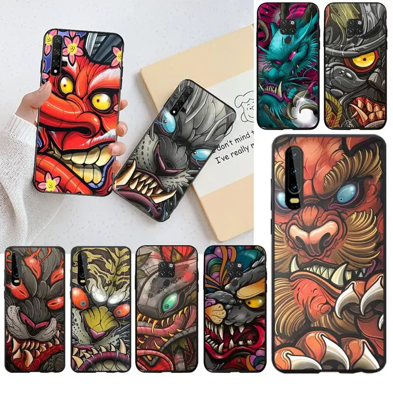 Japanese Tattoo Art Graffiti DIY Printing Phone Case cover Shell for ...