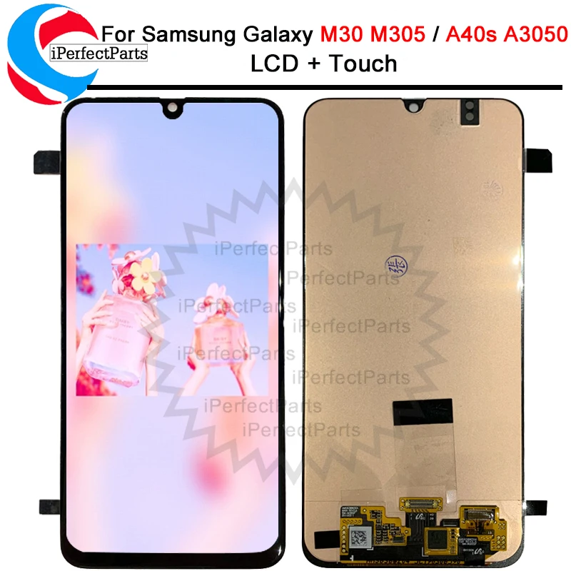 Super-amoled-For-Samsung-Galaxy-M30-2019-M305F-LCD-Display-Touch-Screen ...
