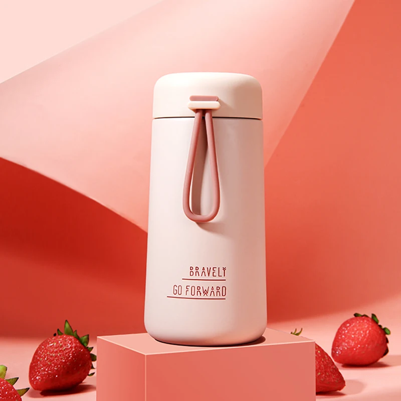 Portable Mini Thermos 304 Stainless Steel Tumbler Insulated Cups 270ml ...