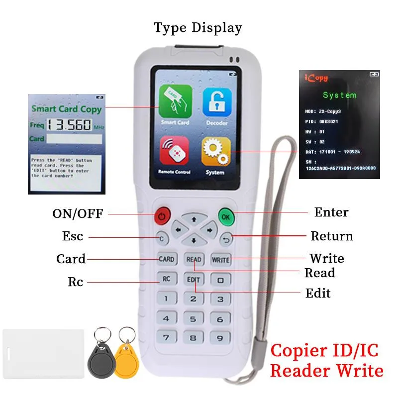English Version Icopy 3 With Full Decode Function Smart Card Key ...