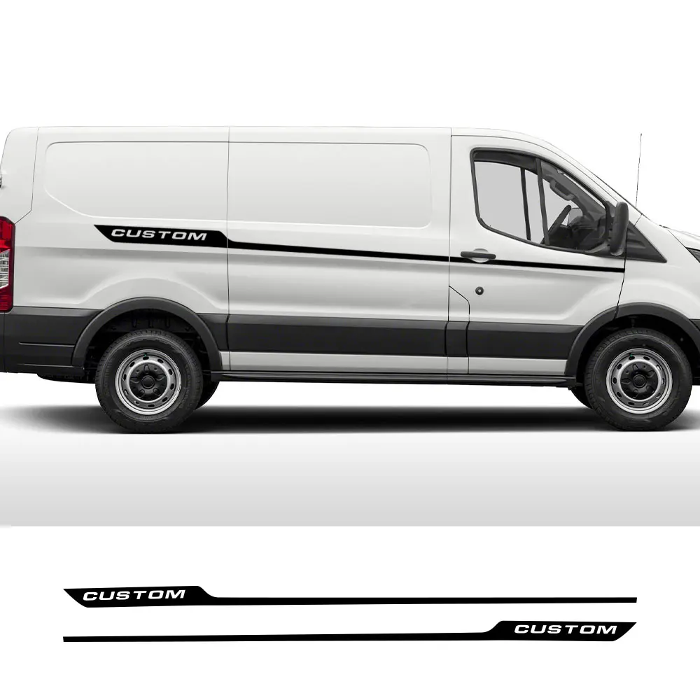 2pcs/lot Car Stickers For Ford Transit Tourneo Custom Camper Van Sport ...