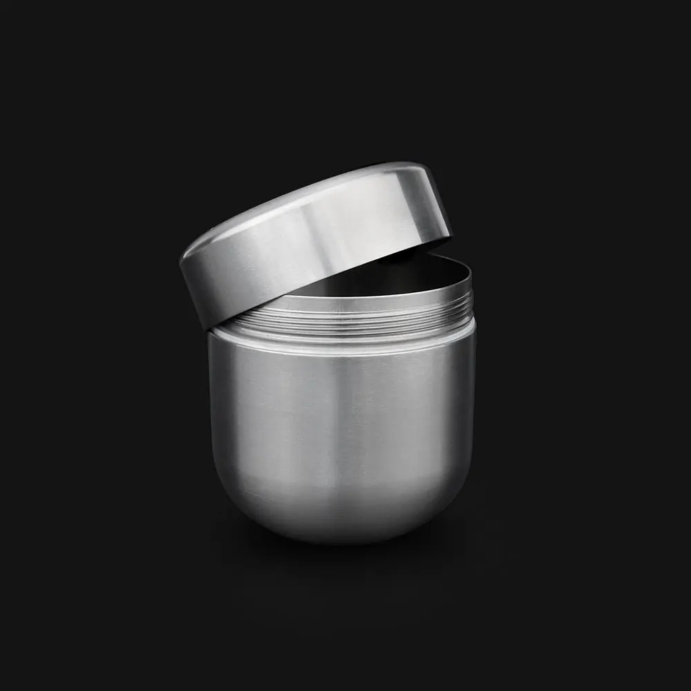 Tea Titanium Bottle Waterproof Seal Canister Titanium Alloy Pill ...