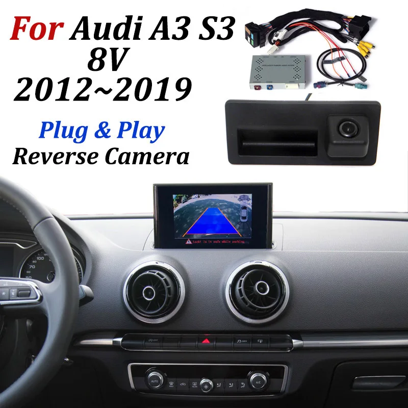 Front-Rear-View-Camera-Kit-For-Audi-A3-S3-8V-2012-2019-OEM-Display ...