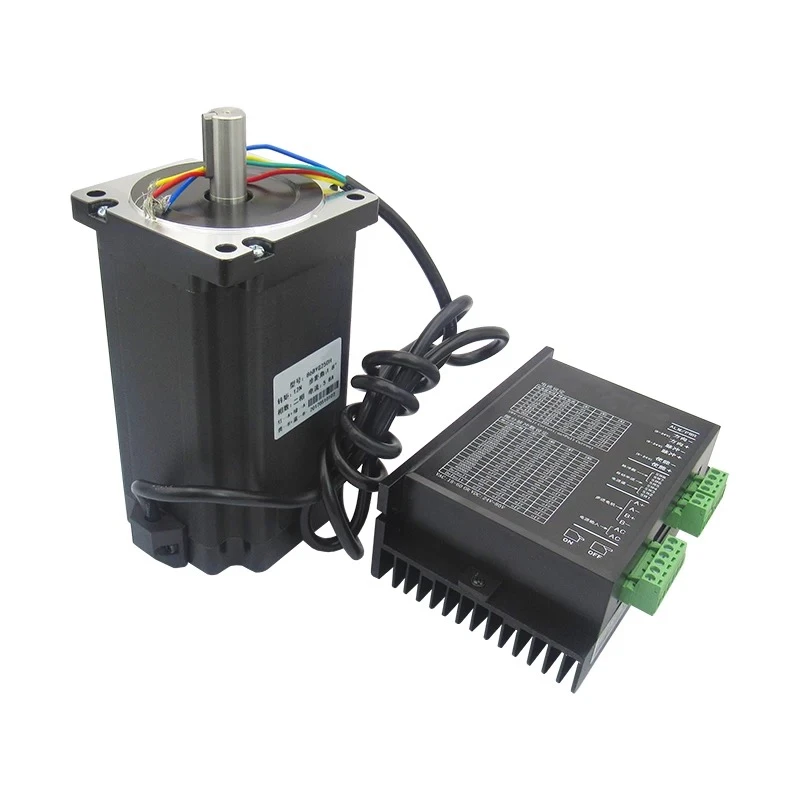 Nema34 86BYG250H stepper motor 150mm long 12Nm + driver MA860H|stepper ...